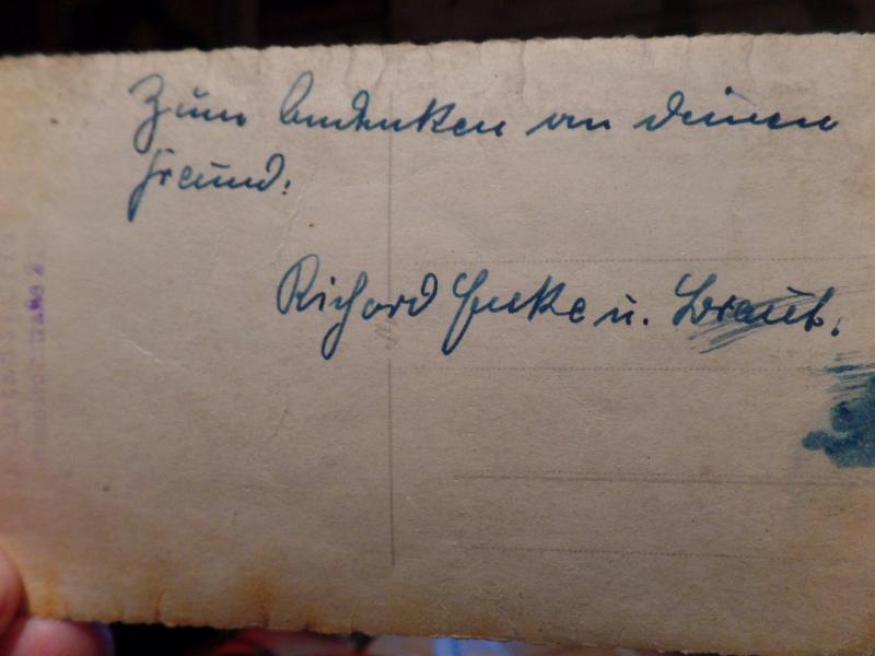 Kurland Docs | Waffen SS postcard picture - "LSSAH"-