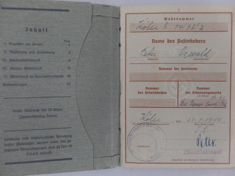 Kurland Docs | Wehrpass/citation/photoalbum grouping - WH (Heer) - 32 ...