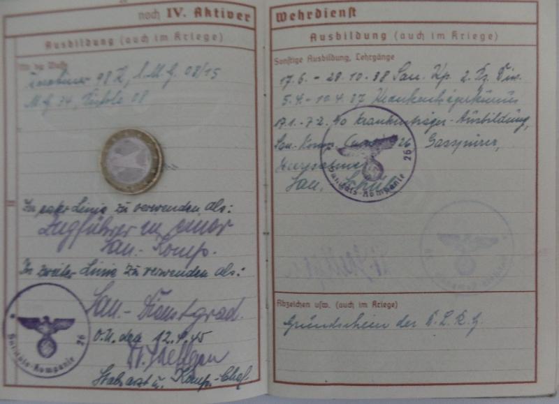 Kurland Docs | Wehrpass/citation/photoalbum grouping - WH (Heer) - 32 ...